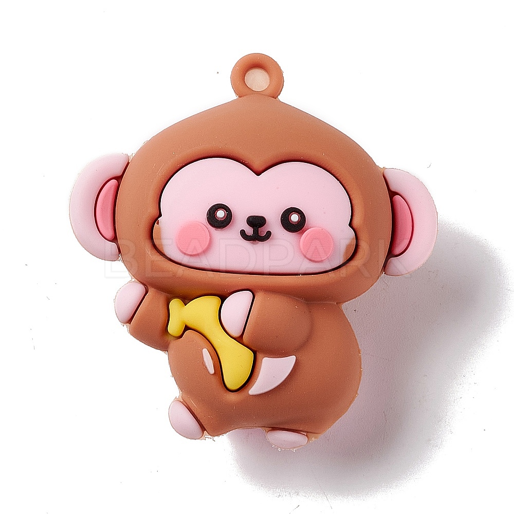 PVC Plastic Cartoon Pendants - Beadpark.com