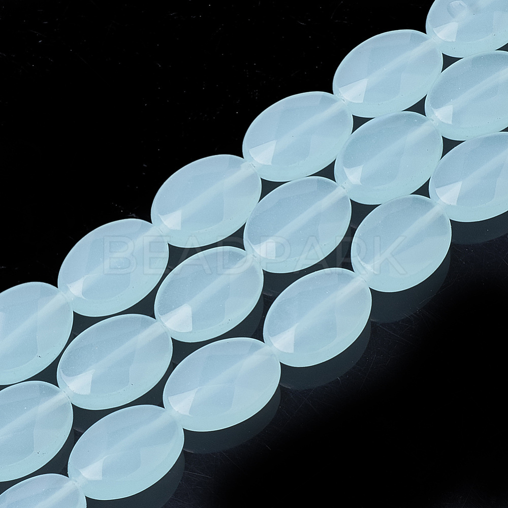 Synthetic Aquamarine Beads Strands - Beadpark.com