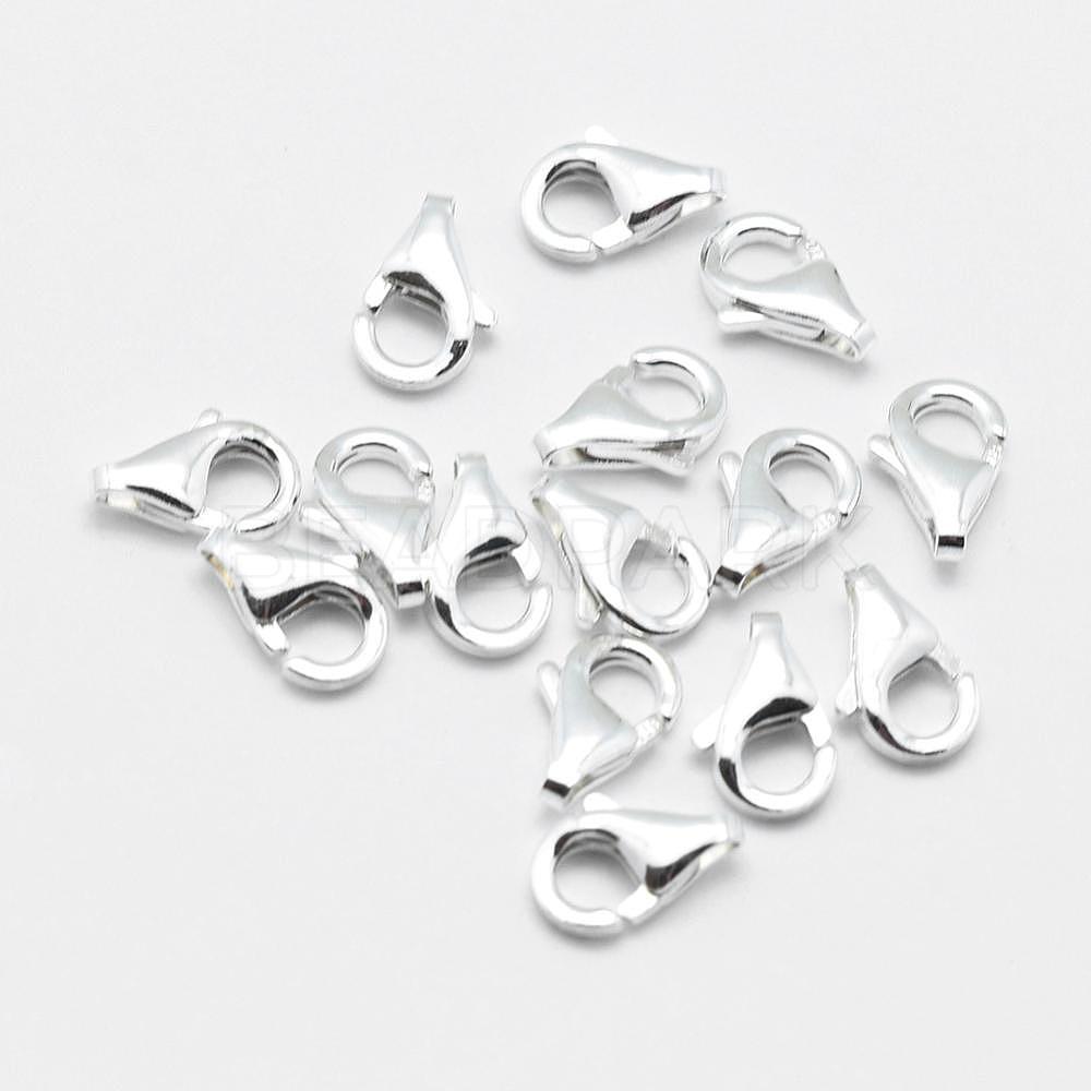 925 Sterling Silver Lobster Claw Clasps - Beadpark.com