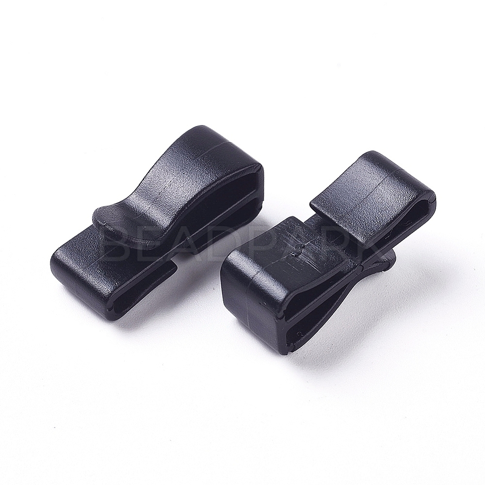 Plastic Webbing Ending Clips - Beadpark.com