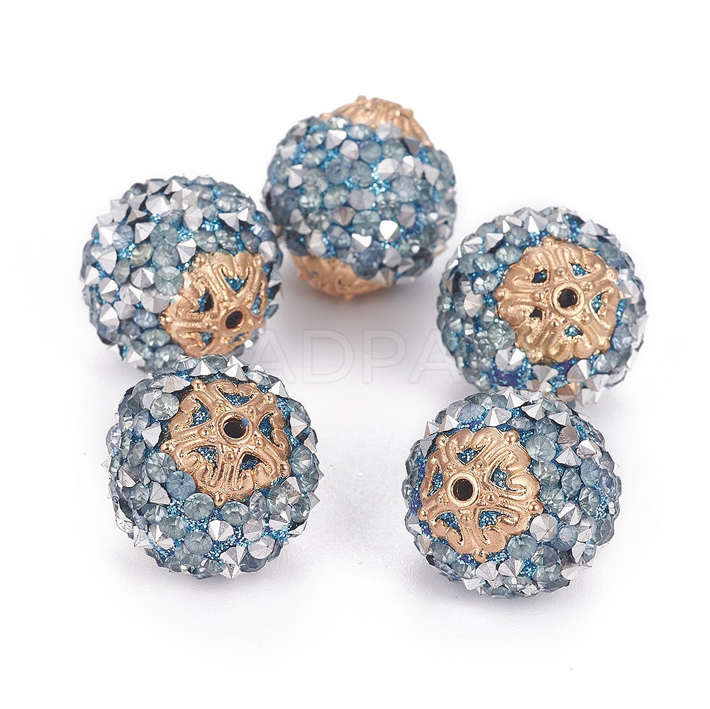 Resin Rhinestone Beads - Beadpark.com