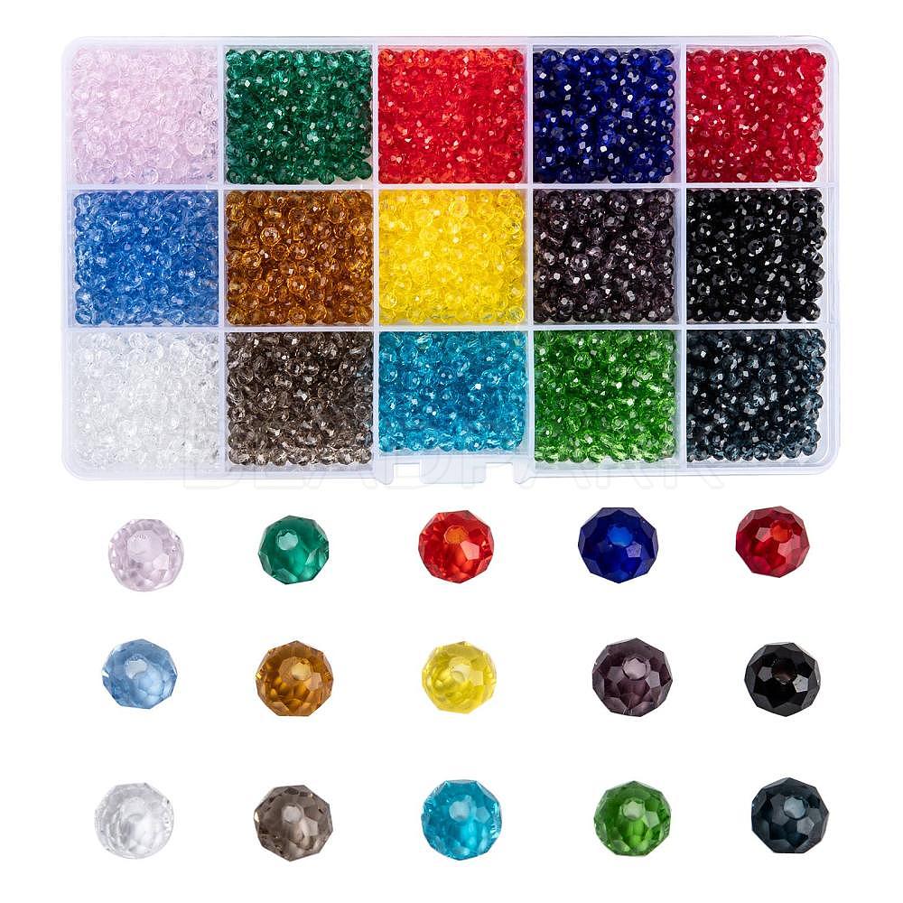Opaque Solid Color Glass Beads - Beadpark.com